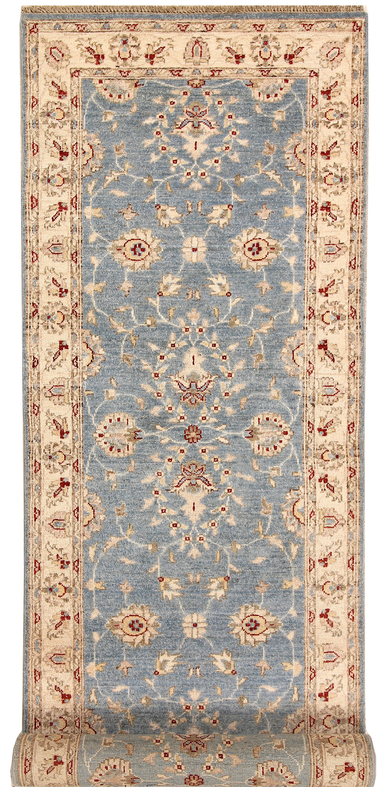 Buy Steel Blue Ziegler 2' 6" x 9' 6" Rugs on Sale